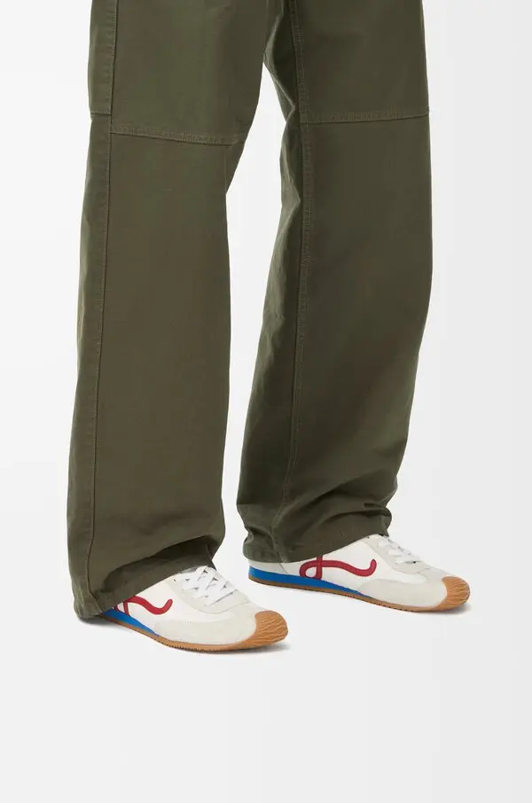 Loewe Ballet Runner 2.0 Sneakers - White/red/blue