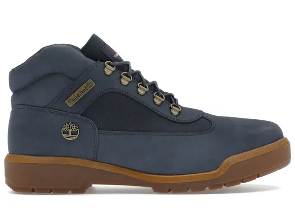 Timberland Field Boot Mid Lace Up Waterproof - Dark Blue
