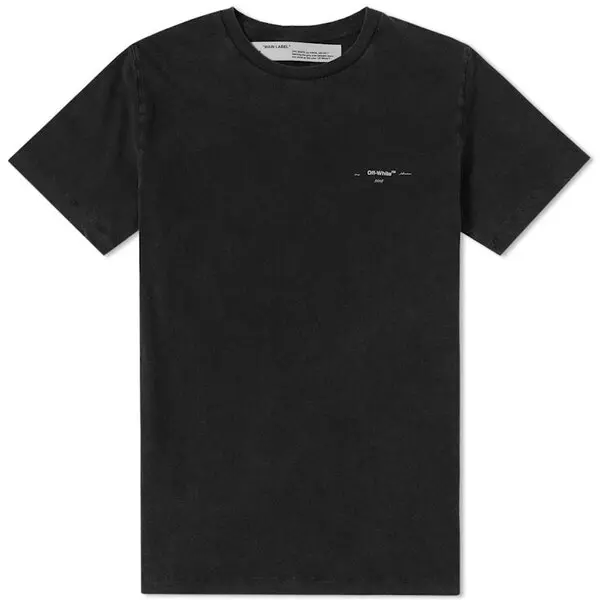 Off-White Off Off Slim Fit 3d Marker Graphic Print Tshirtin