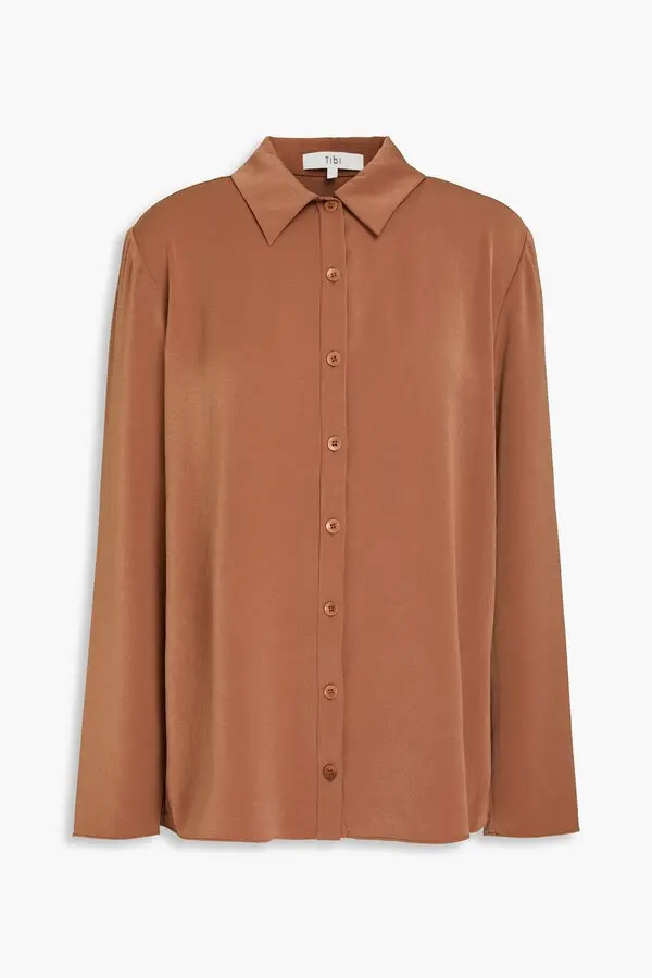 Tibi Twill Shirt