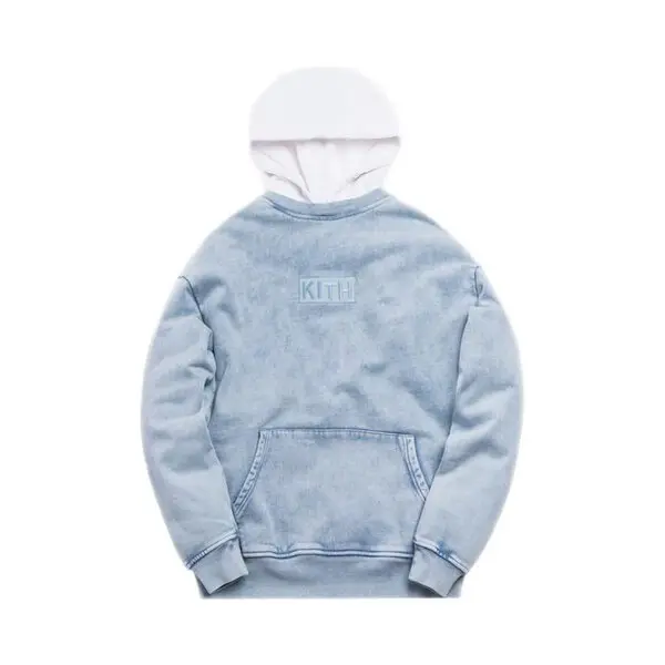 Kith Two Tone Indigo Hoodie