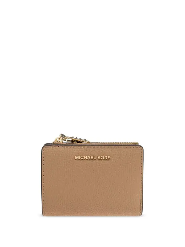 Michael Kors Logo-lettering Wallet - Brown