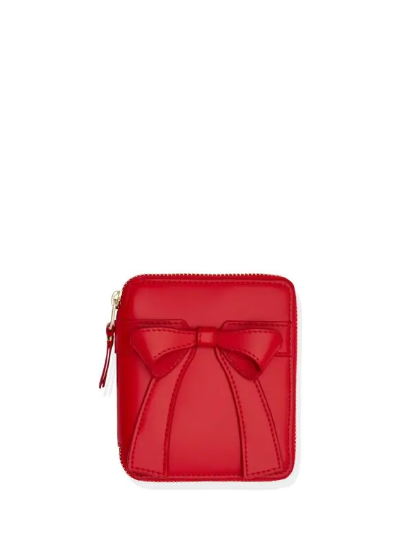 Comme Des Garçons Big Bow Wallet - Red
