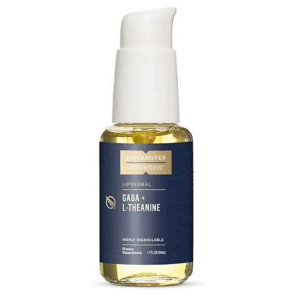 QUICKSILVER SCIENTIFIC Liposomal Gaba With L-theanine 1.7 Ounces