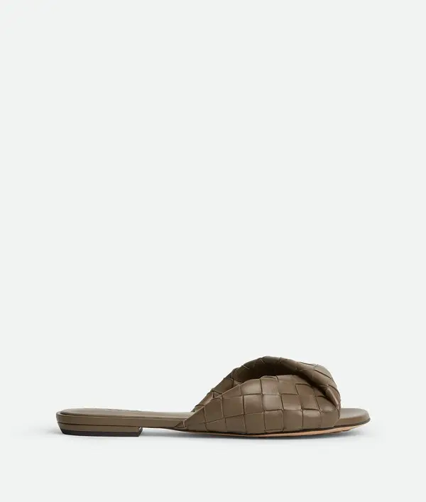 Bottega Veneta Blink Flat Mule - Pinecone