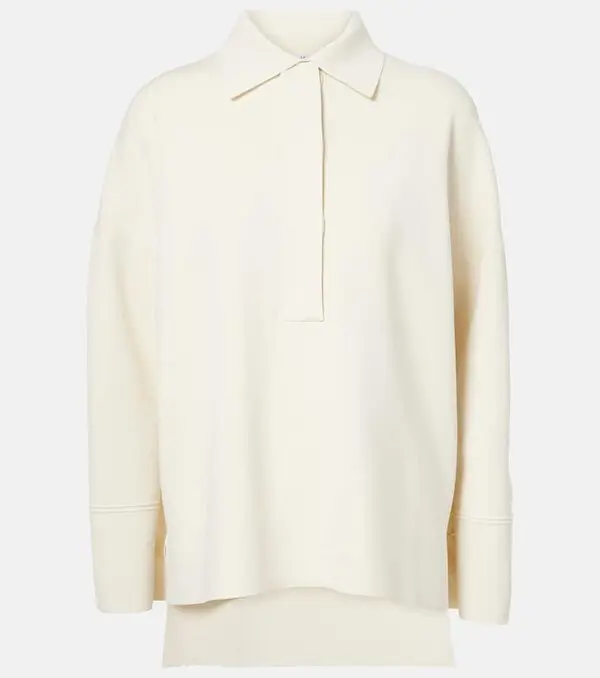 Max Mara Vand Crêpe Shirt - White