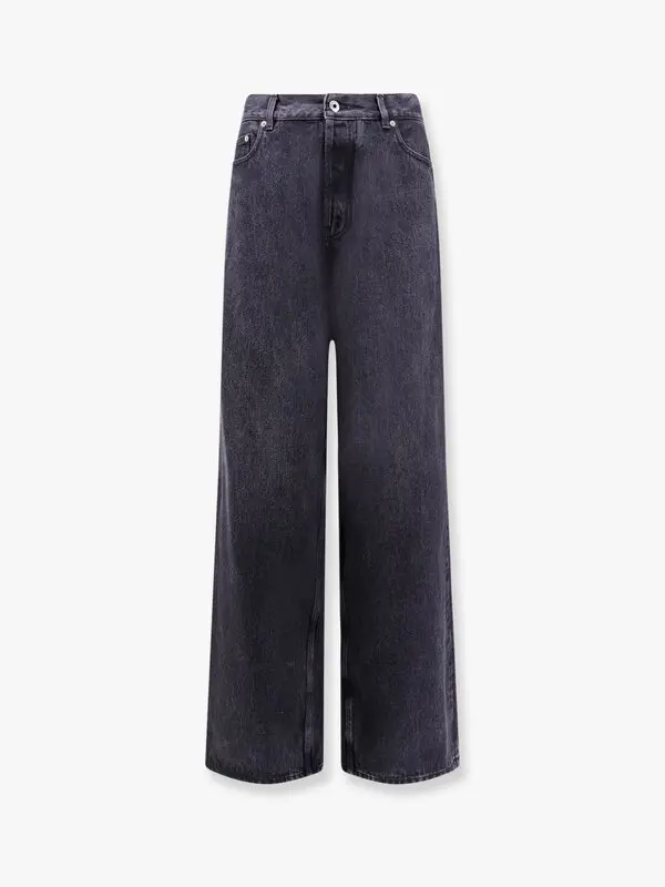 Off-White Loose Fit Denim Trouser
