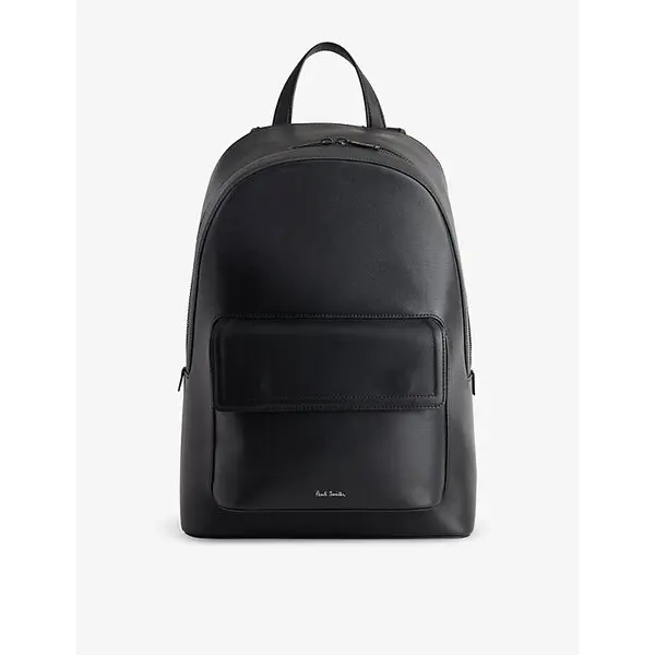 Paul Smith Embossed Leather Backpack