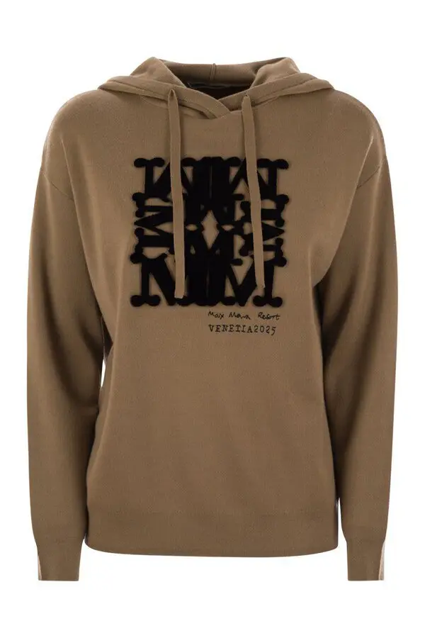 Max Mara Sfinge Wool Sweatshirt - Brown