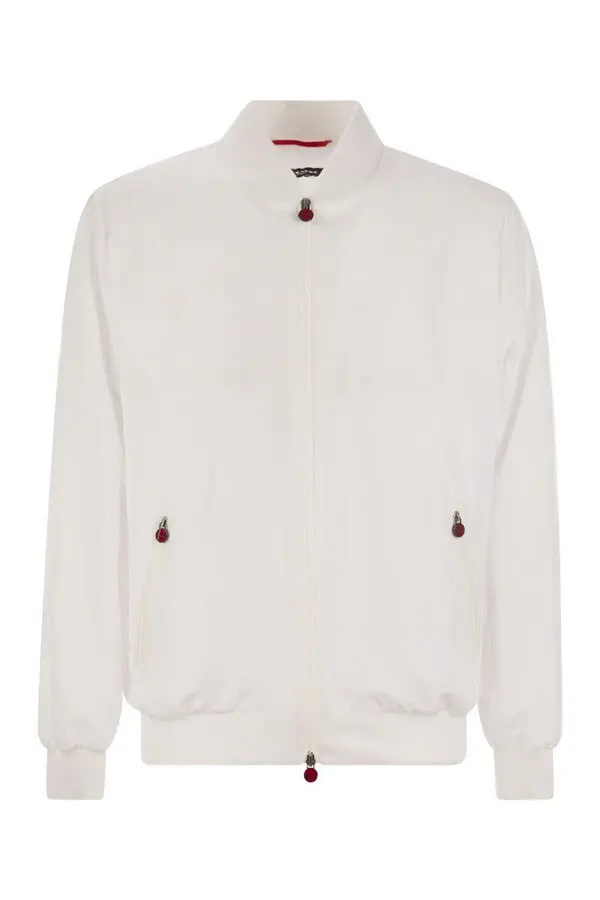 Kiton Technical Fabric Sea Bomber Jacket