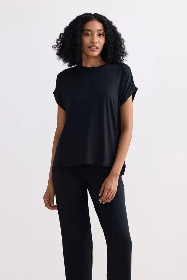 REISTOR Relaxed Tee - Black