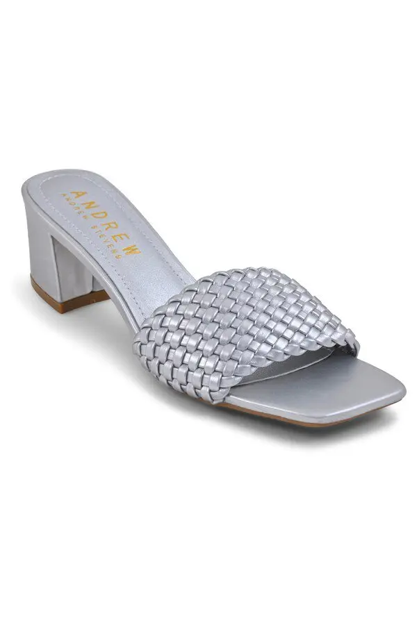 ANDREW STEVENS Lada Sandal - Silver