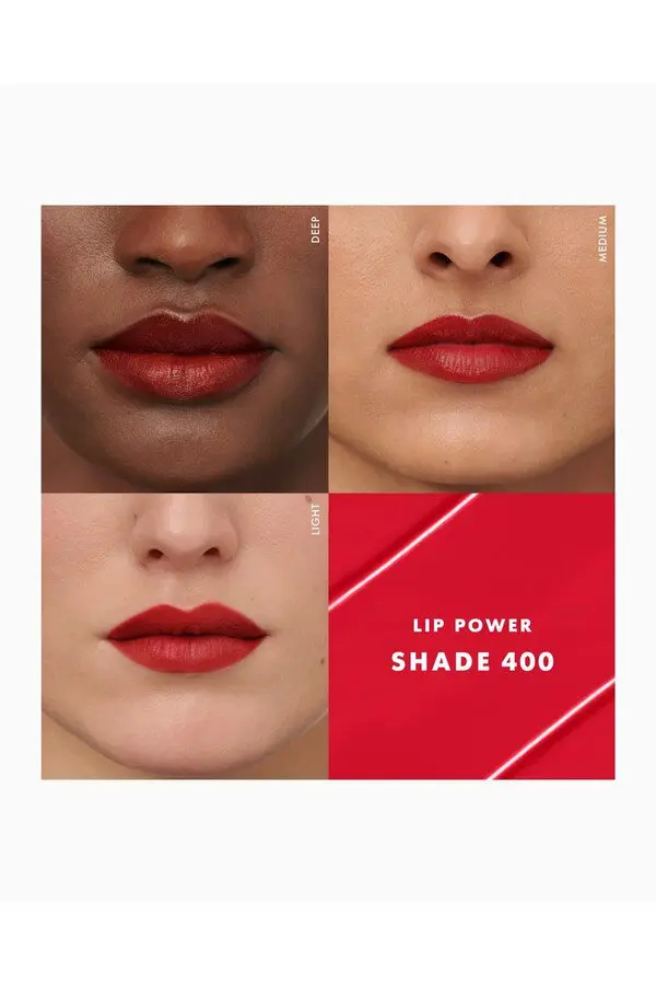 Giorgio Armani 400 Four Hundred, Lip Power Satin Long-lasting Lipstick - Multicolor