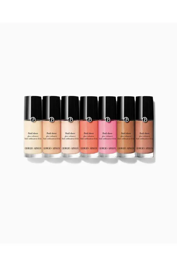 Giorgio Armani 2 Champagne, Fluid Sheer Glow Enhancer - Beige
