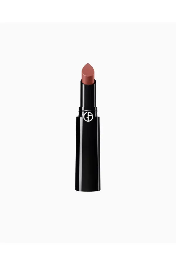 Giorgio Armani 107 Soft Beige, Lip Power Satin Long-lasting Lipstick - Multicolor