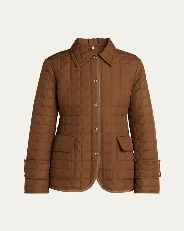 Moncler Epinal Padded Jacket - Cognac