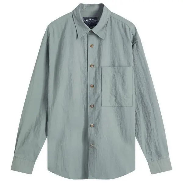 FRIZMWORKS Nylon Overshirt - Jade Green