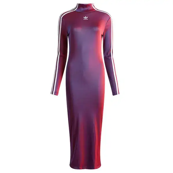 Adidas Rasant Ribbed Longsleeve Dress - Multi | Editorialist