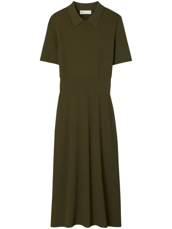 Tory Burch Short-sleeved Midi Dress