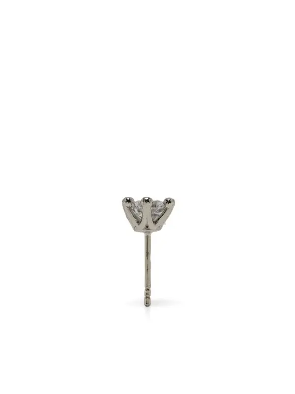 D'HEYGERE Double Solitaire Stud Earring