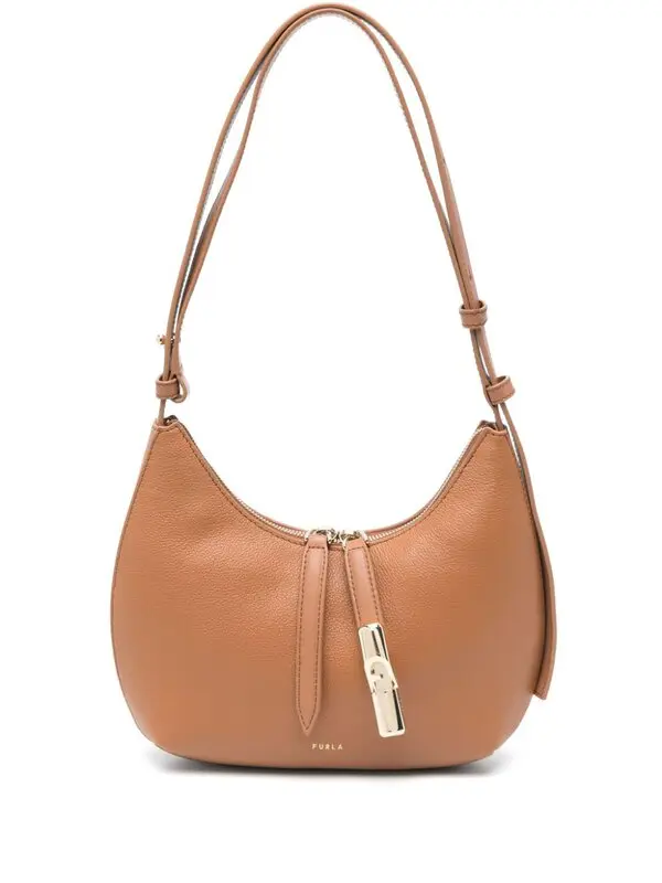 Furla Goccia Shoulder Bag - Brown