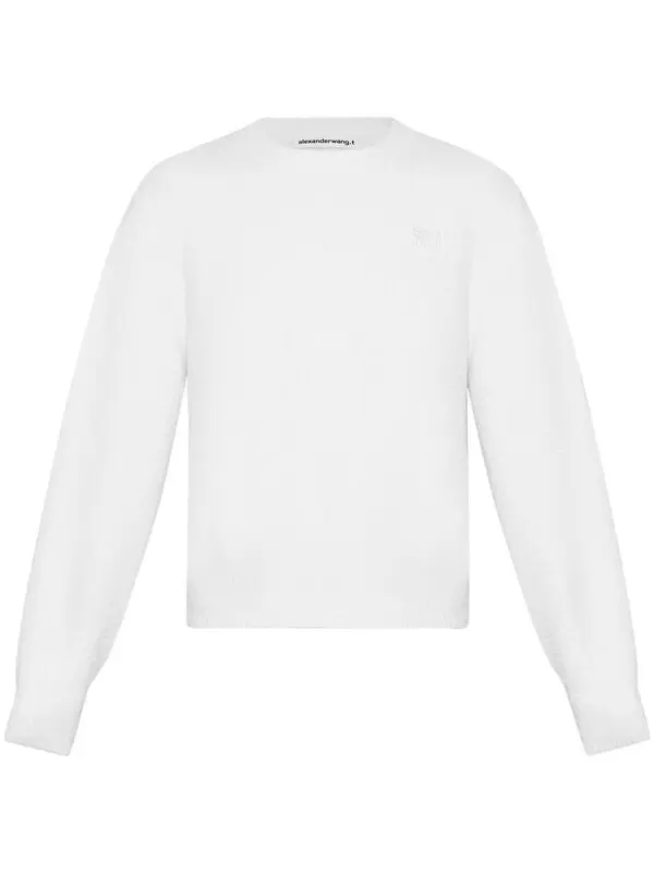 Alexander Wang Logo-embroidered Jumper