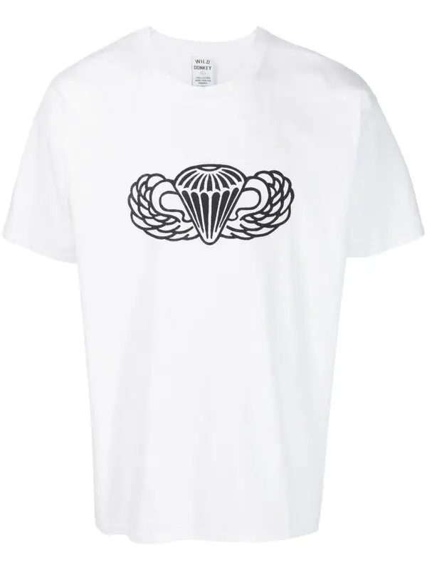 WILD DONKEY Graphic-print Cotton T-shirt