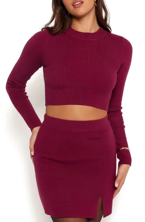 PETAL & PUP Vara Crop Top And Miniskirt Set