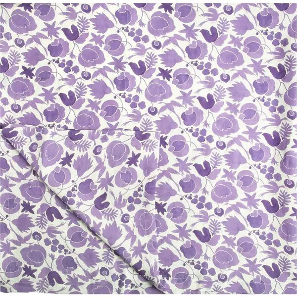 La DoubleJ Medium Tablecloth - Wildbird Viola Purple