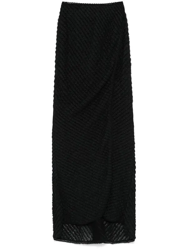 Charo Ruiz Ibiza Eris Maxi Skirt - Black