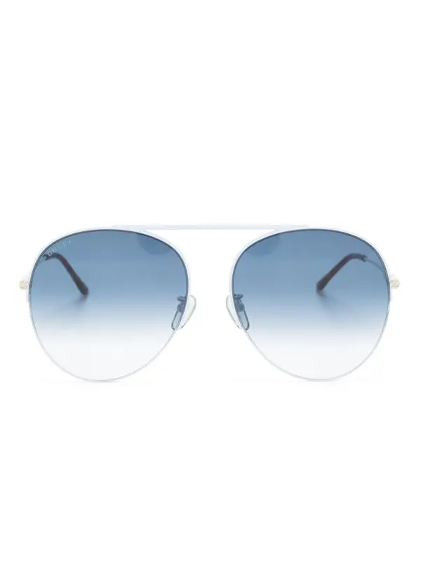 Gucci Pilot-frame Sunglasses
