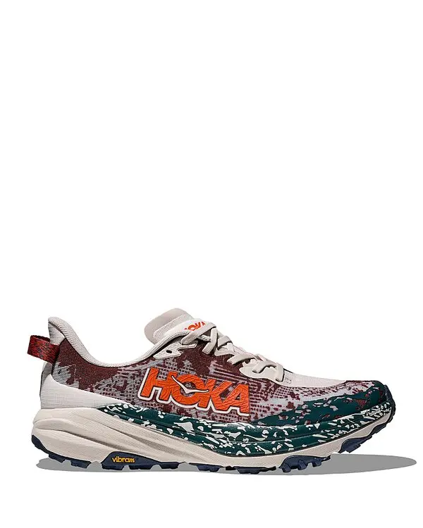 Hoka Speedgoat Running Sneakers - Putty/blue