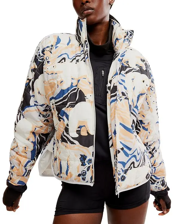 Free People Pippa Printed Packable Jacket