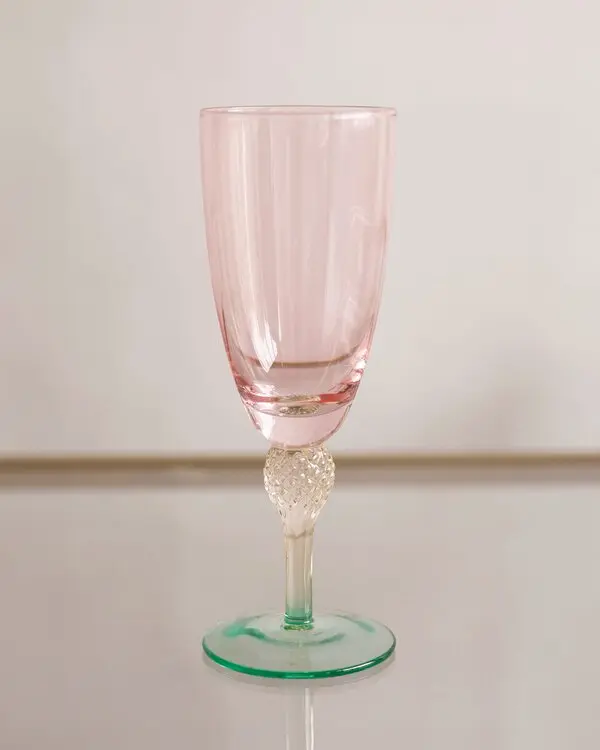 BEATRIZ BALL Aquarelle 8 Oz. Flutes, Set Of 4