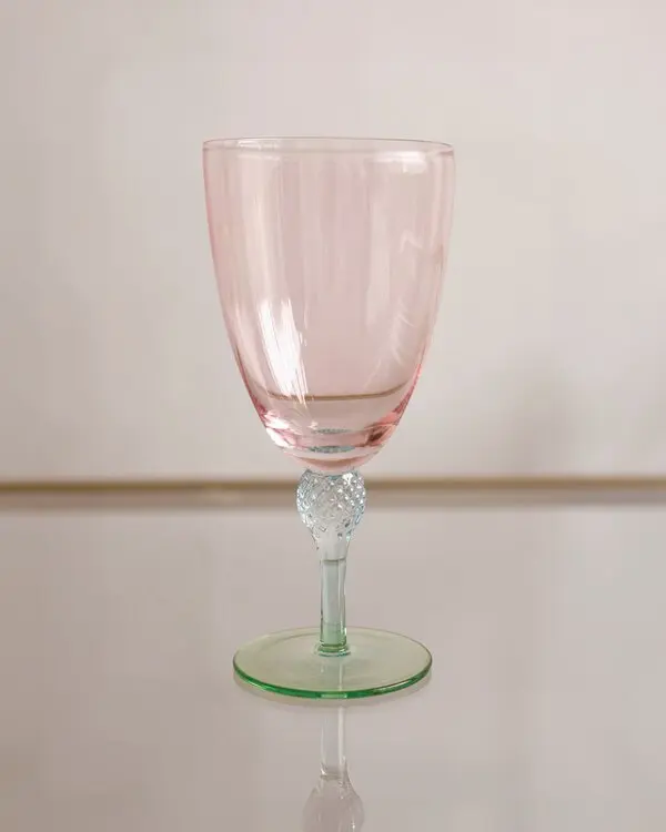 BEATRIZ BALL Aquarelle 12 Oz. Wine/all Purpose Glasses, Set Of 4