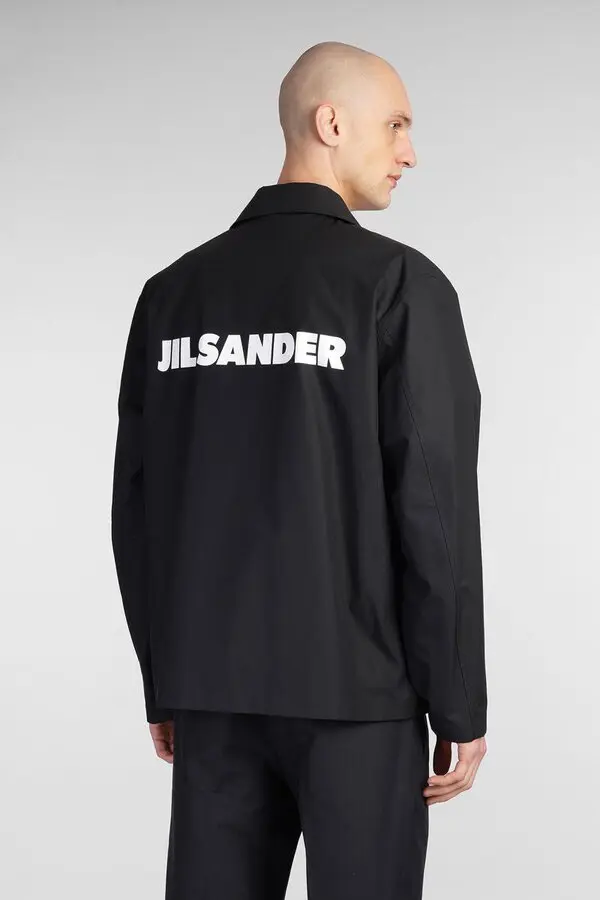 JIL SANDER Blouson 03 Casual Jacket - Black