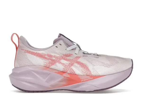 Asics Novablast 5 - White/coral Reef