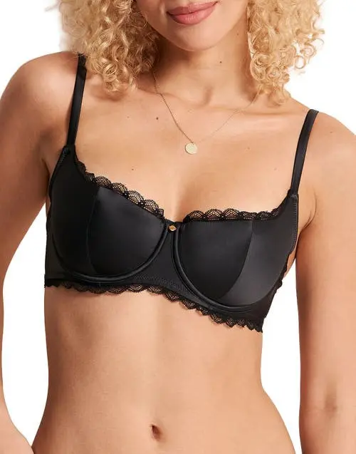 ADORE ME Elsie Contour Balconette Bra - Black