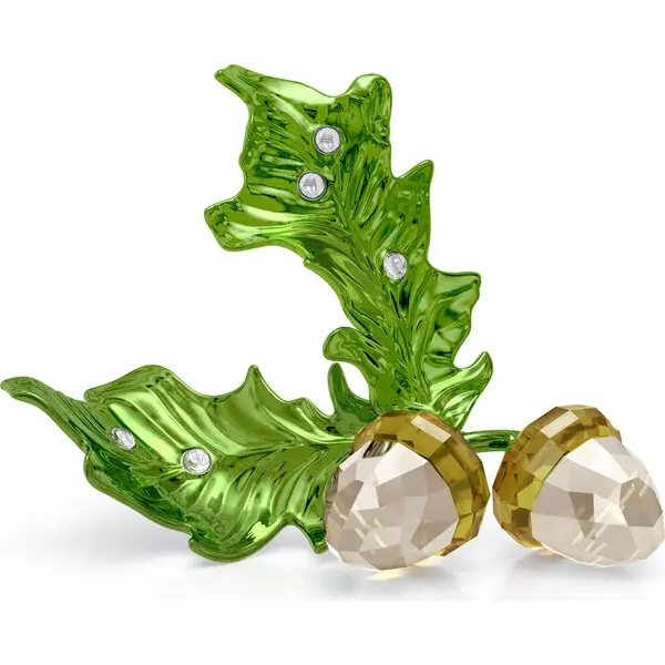 SWAROVSKI Idyllia Acorns Crystal Figurine - Multicolored