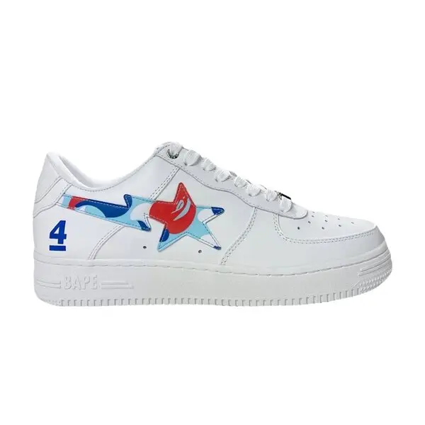 BAPE Bapesta 'paris 4th Anniversary' Sneakers - White