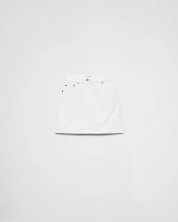 Prada Denim Mini Skirt