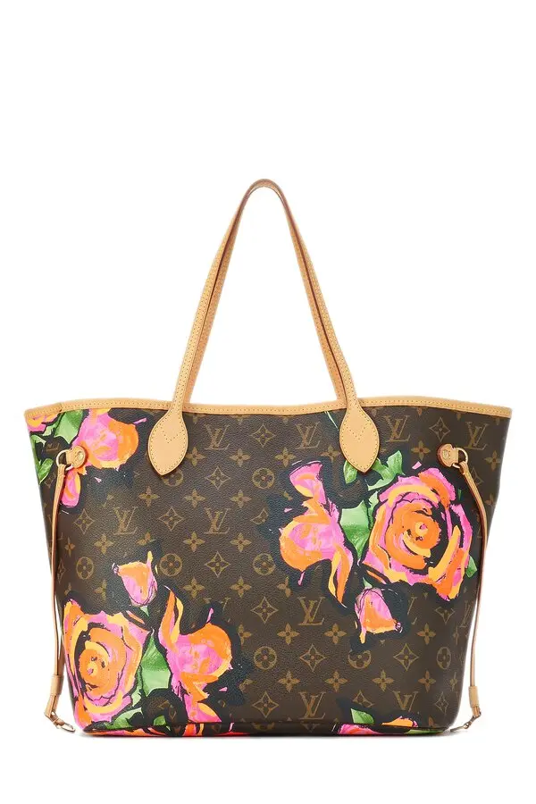 LOUIS VUITTON Stephen Sprouse Monogram Roses Neverfull Mm