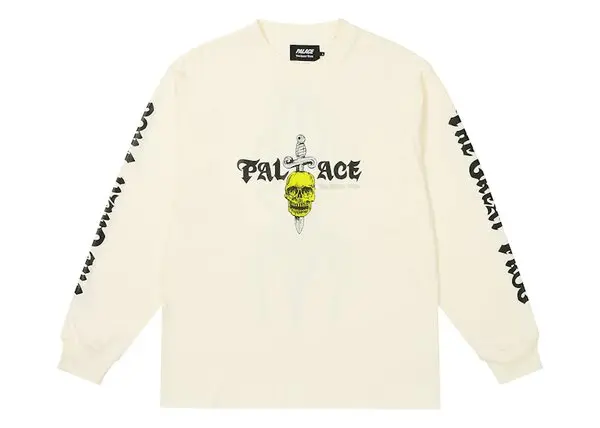 PALACE Tgf Longsleeve - White