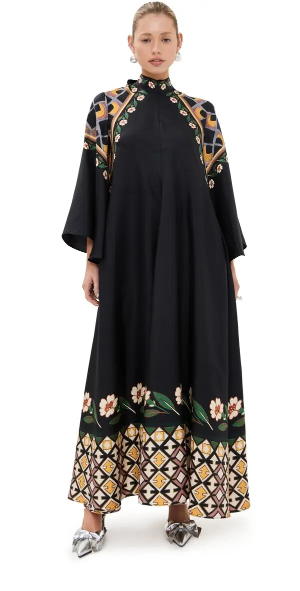 La DoubleJ Silk Twill Magnifico Dress - Dazed Placee