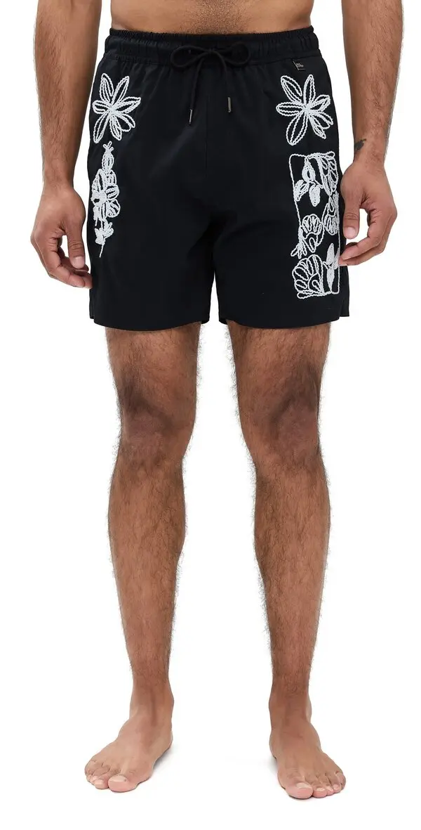 Agua Bendita Joe Clay Swim Trunks 6.25 - Multicolor