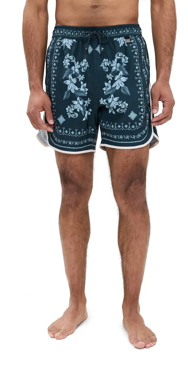 Agua Bendita Liam Blush Swim Trunks 6 - Multicolor