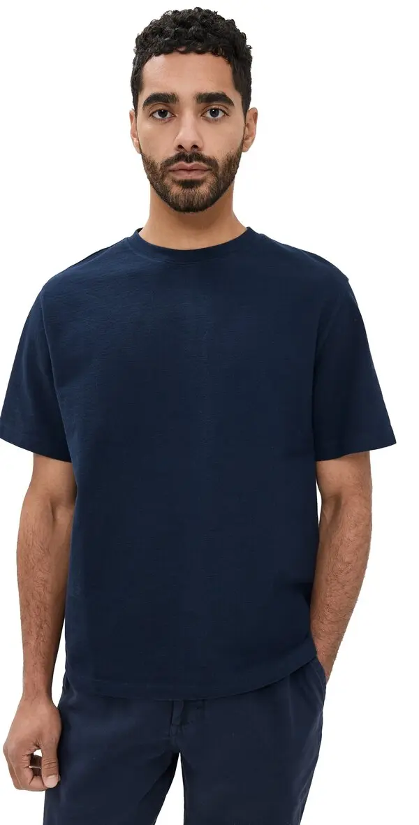 WAX LONDON Dean Tee - Navy