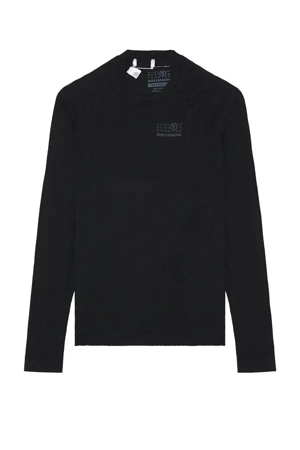 MAISON MARGIELA X Salomon Long-sleeved Top In Black