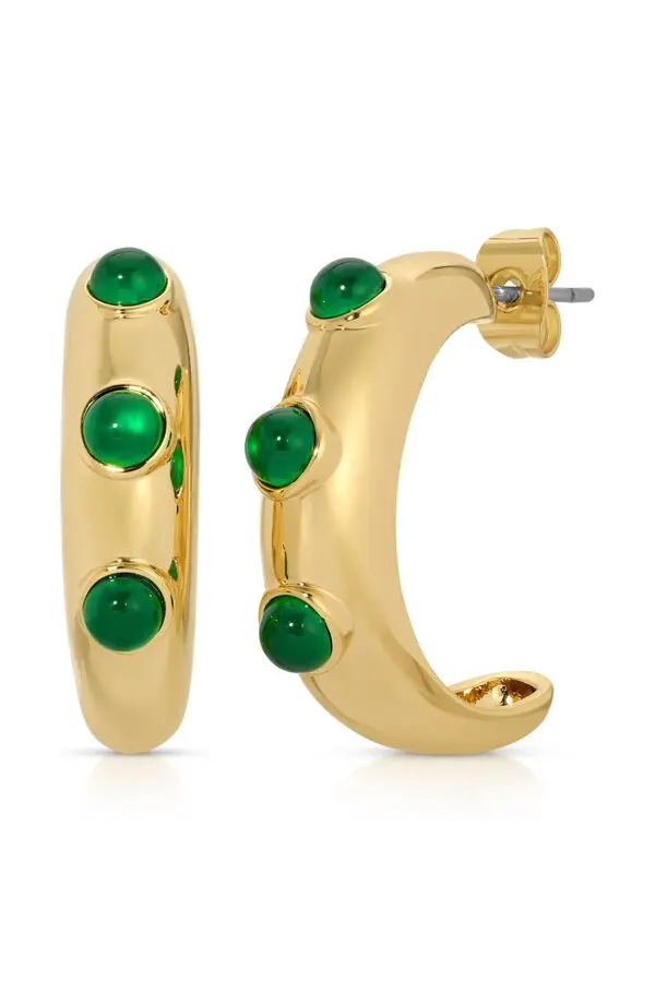 LEEADA Marais Hoops - Green