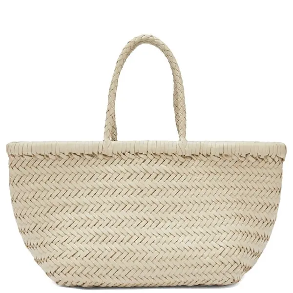 Dragon Diffusion Triple Jump Small Basket Bag - Pearl
